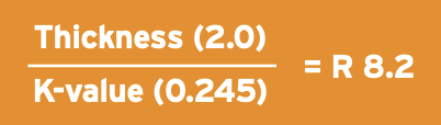 R-Value Calculation for AEROFLEX® EPDM™ Insulation